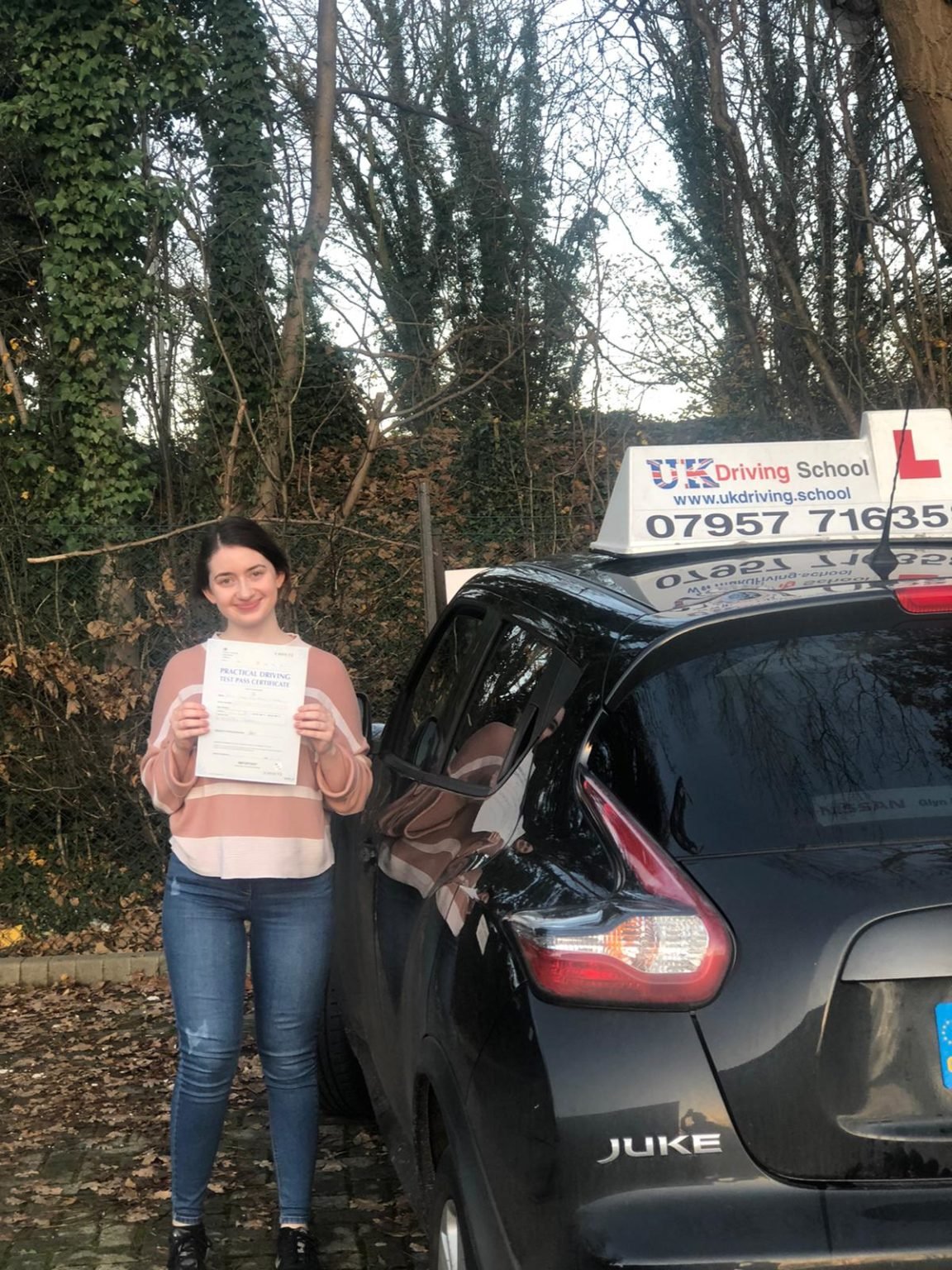 Congratulations Chloe! Passed - UKDrivingSchool